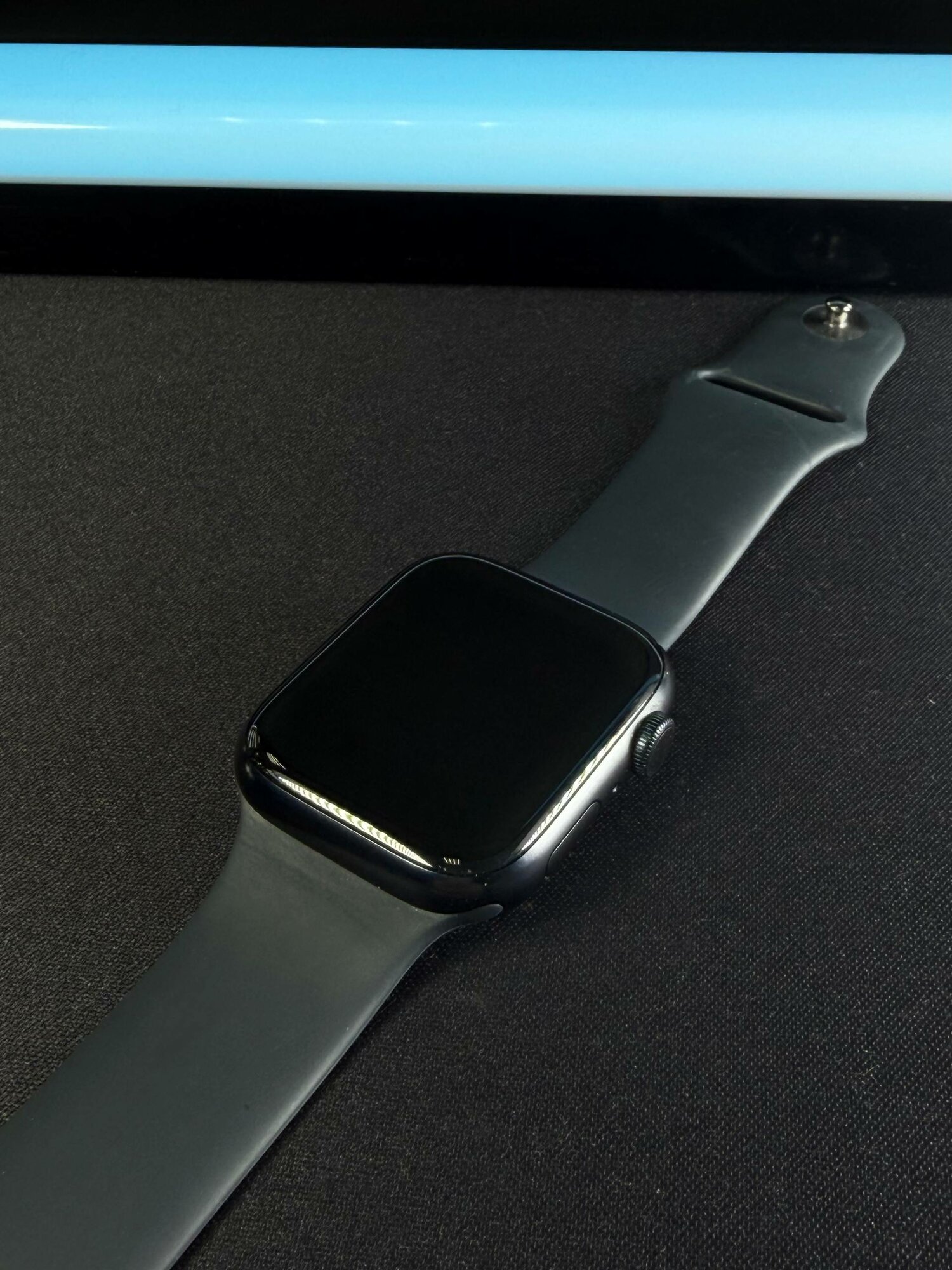 Умные часы Apple Watch 9, Midnight, 45mm, 85%, алюминий, силикон