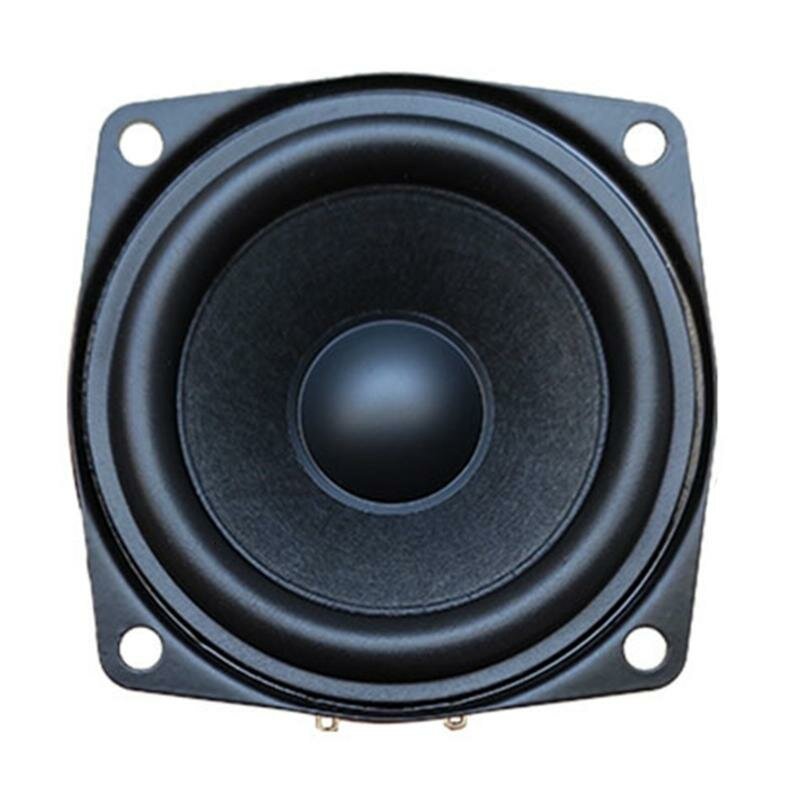 2,5-дюймовый 4-омный полночастотный динамик с двойным магнитным динамиком hifi speaker-квадратный