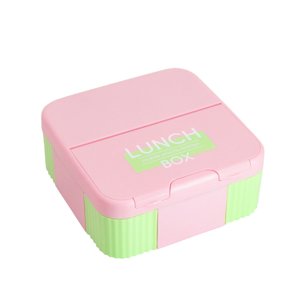 Креативный японский стиль ланч-бокса, герметичный многосекционный бенто-бокс для студентов, большой объем ланч-бокса для офисных работников, пищевой класс