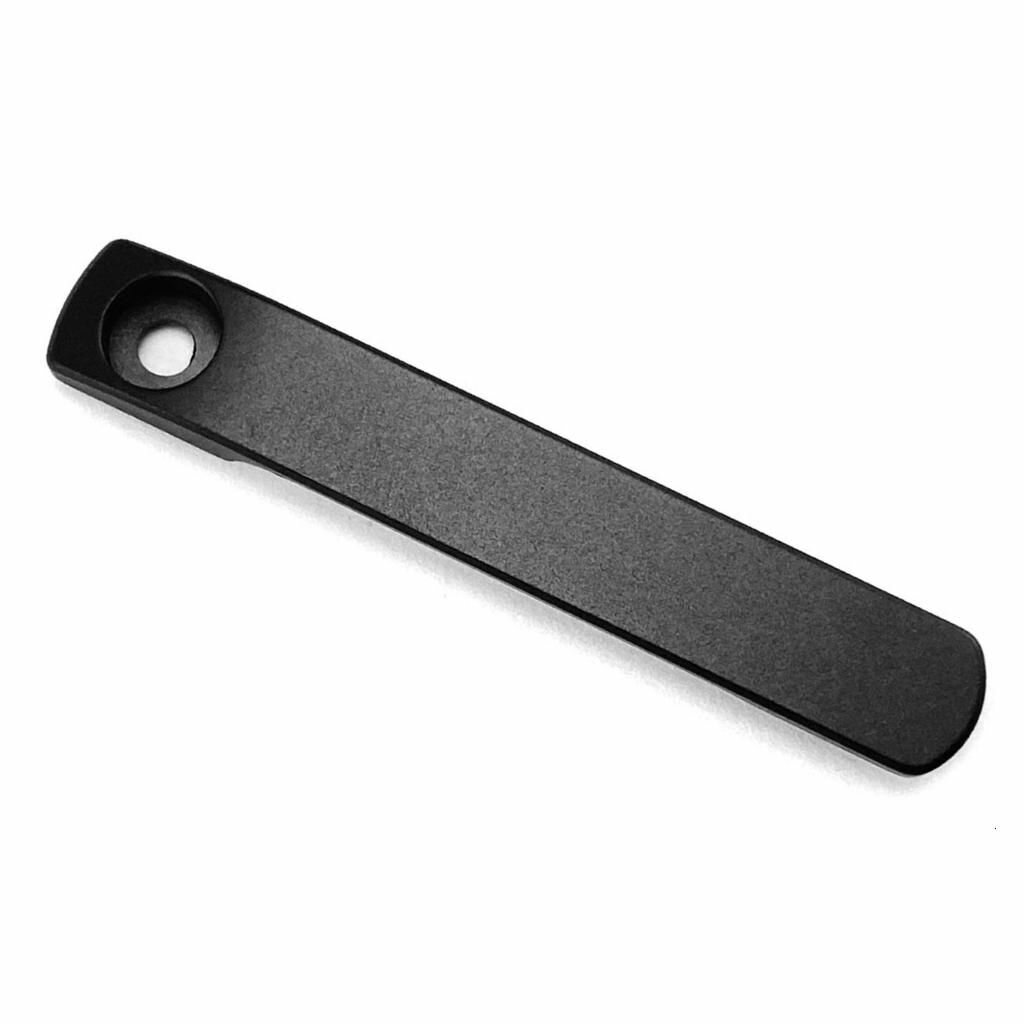 Задняя клипса для ножа из титанового сплава-черная