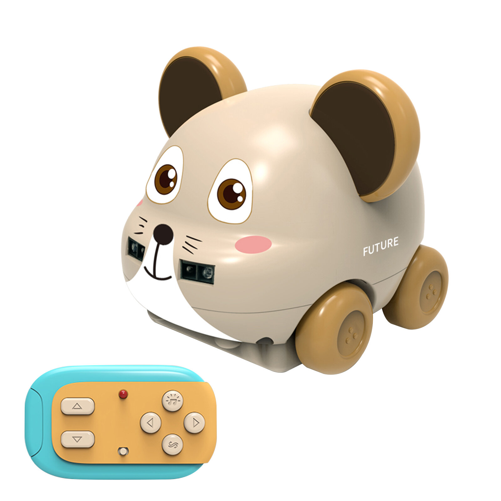 RC Cartoon Car для детей 1/32 Мультифункциональный радиоуправляемый автомобиль Картонный Гестурное сенсирование Следование Избегание препятствий ABS Электронные компоненты 3.7V 250mAh 60мин 25мин 10м 2*1.5V AAA Фиолетовый Сова 11*7*7.5см Хаки 9*8.5*7.5см