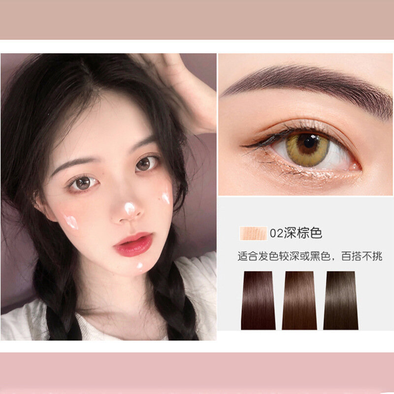 Eyebrow : Four-Headed Design for Precise Brows Waterproof Formula - Easy to Blend Eyebrow Makeup for Daily Use
