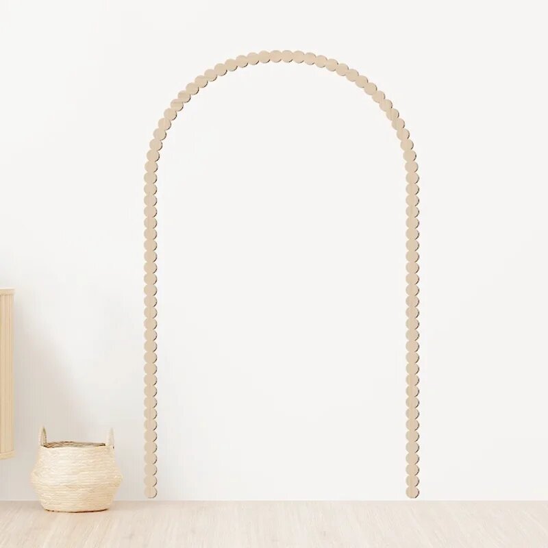 Деревянная настенная арка Basswood 90х150 см Style A