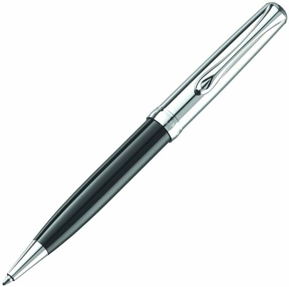 Шариковая ручка DIPLOMAT Excellence B Black Chrome, D 20000077