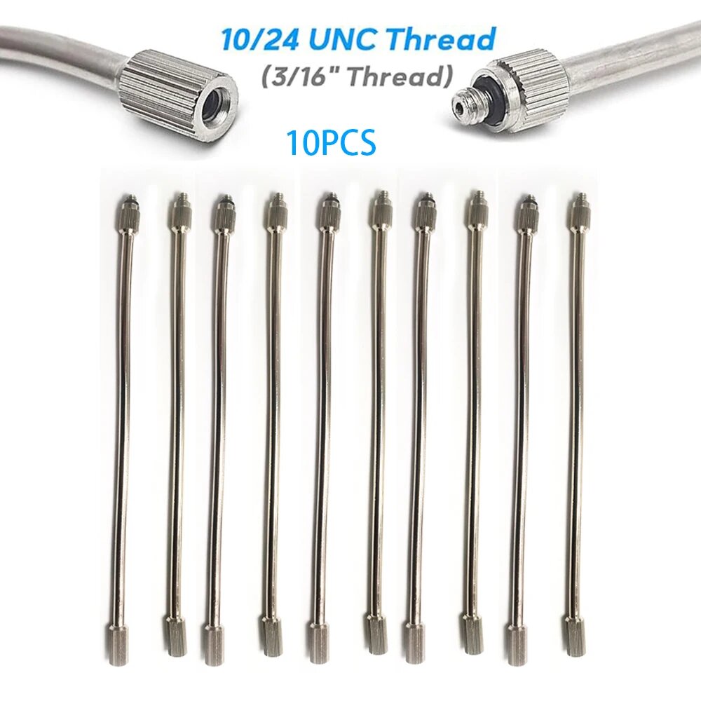 Медные удлинители для опрыскивателей 3/16", 20 см, 10 шт.