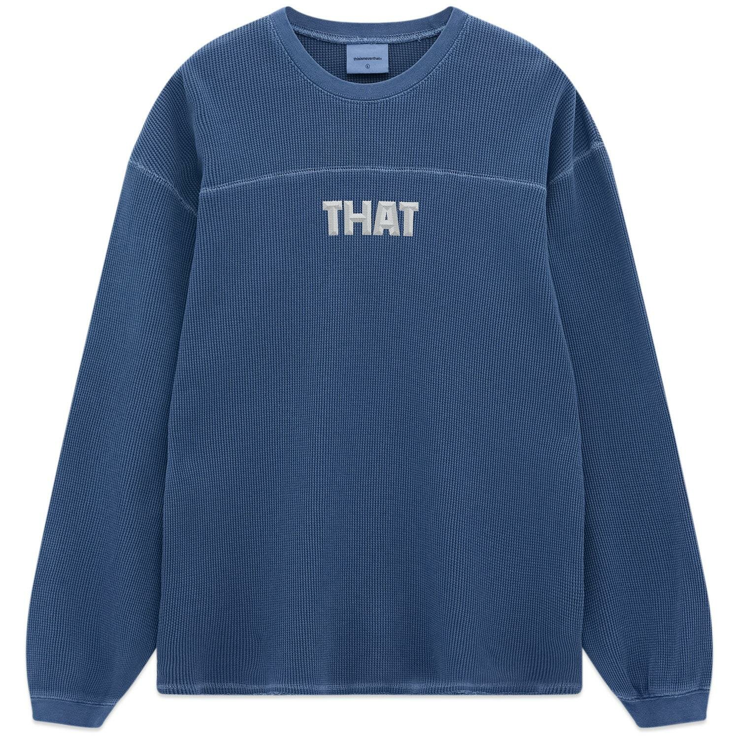 Джерси хоккейное ЛОНГСЛИВ THISISNEVERTHAT THAT WAFFLE L/S TEE
