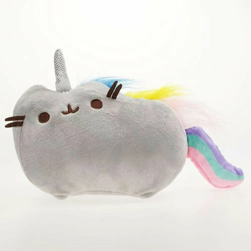 Мягкая игрушка "Pusheen the Cat" (Кот Пушин) с единорог 15 см