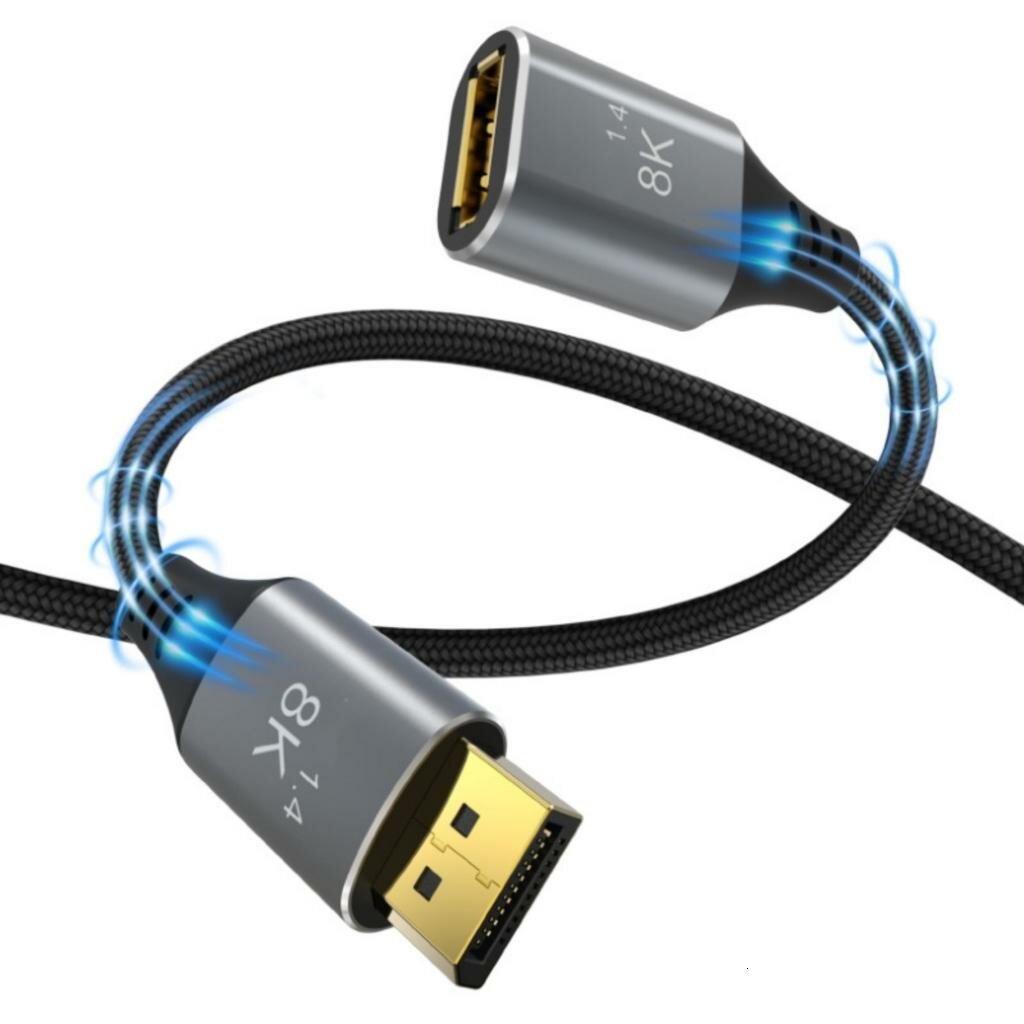 Кабель HDMI 8K 60 Гц, 1,4 м, папа-мама, 100CM