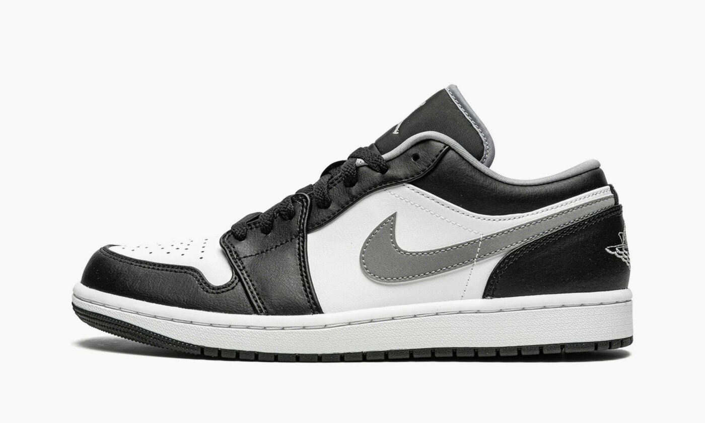 Кроссовки Jordan 1 Low Black White Grey