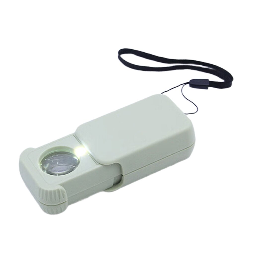 Выдвижная лупа с 15-кратным 30-КРАТНЫМ 45-кратным увеличением и светодиодной подсветкой для улучшения видимости в условиях низкой освещенности