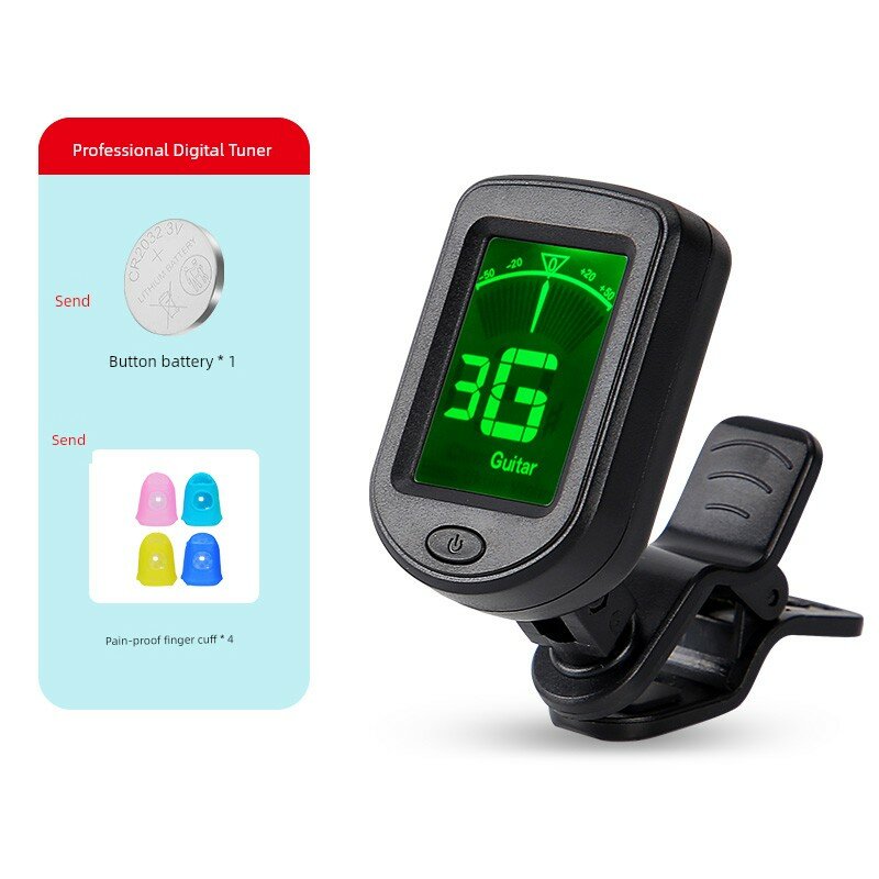 Гитарный тюнер, тюнер для укулеле, универсальный народный классический тюнер для электрогитары, аксессуары для