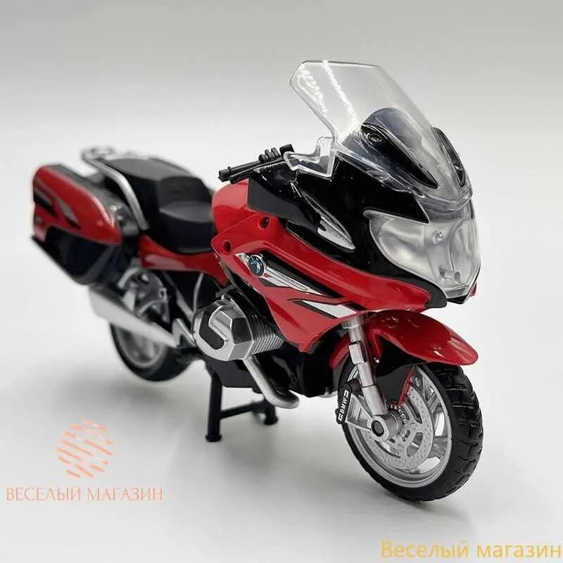 1:18 Литой мотоцикл модель игрушка Easy Rider R1250 RT в коллекции