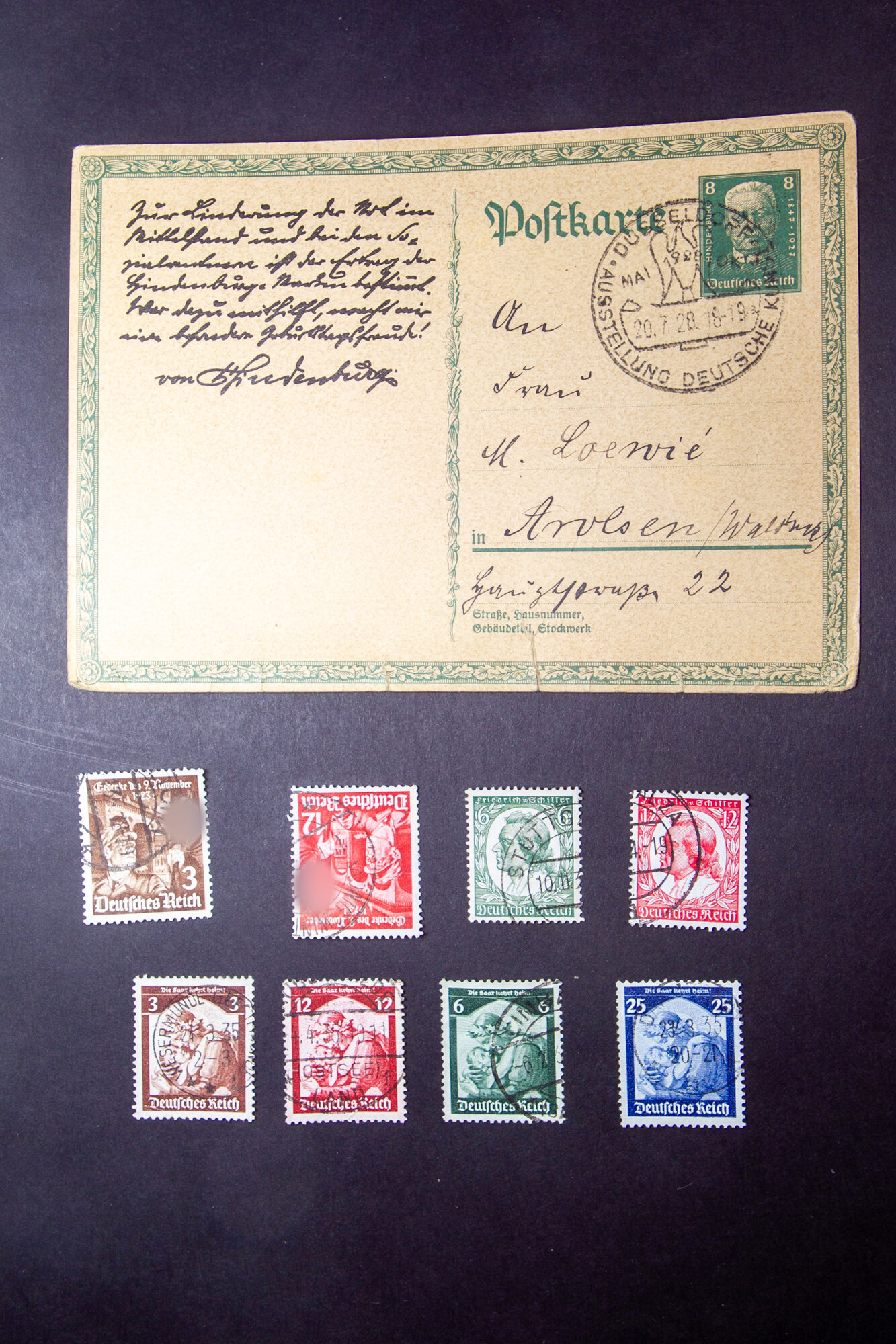 Набор марок для коллекции , Германия 1934-40 г. , Третий рейх, .