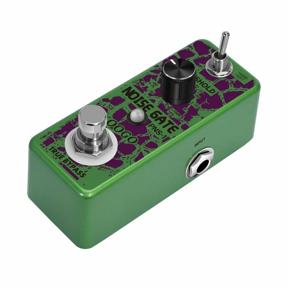 KOOGO LEF-319 NOISE GATE Шумоубийственный эффект гитары эффект педали истинного обходного полного металлического корпуса