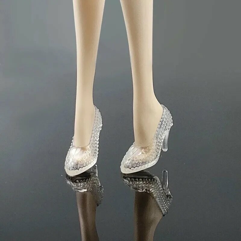 1 пара Золушка Кристалл обувь для куклы Барби