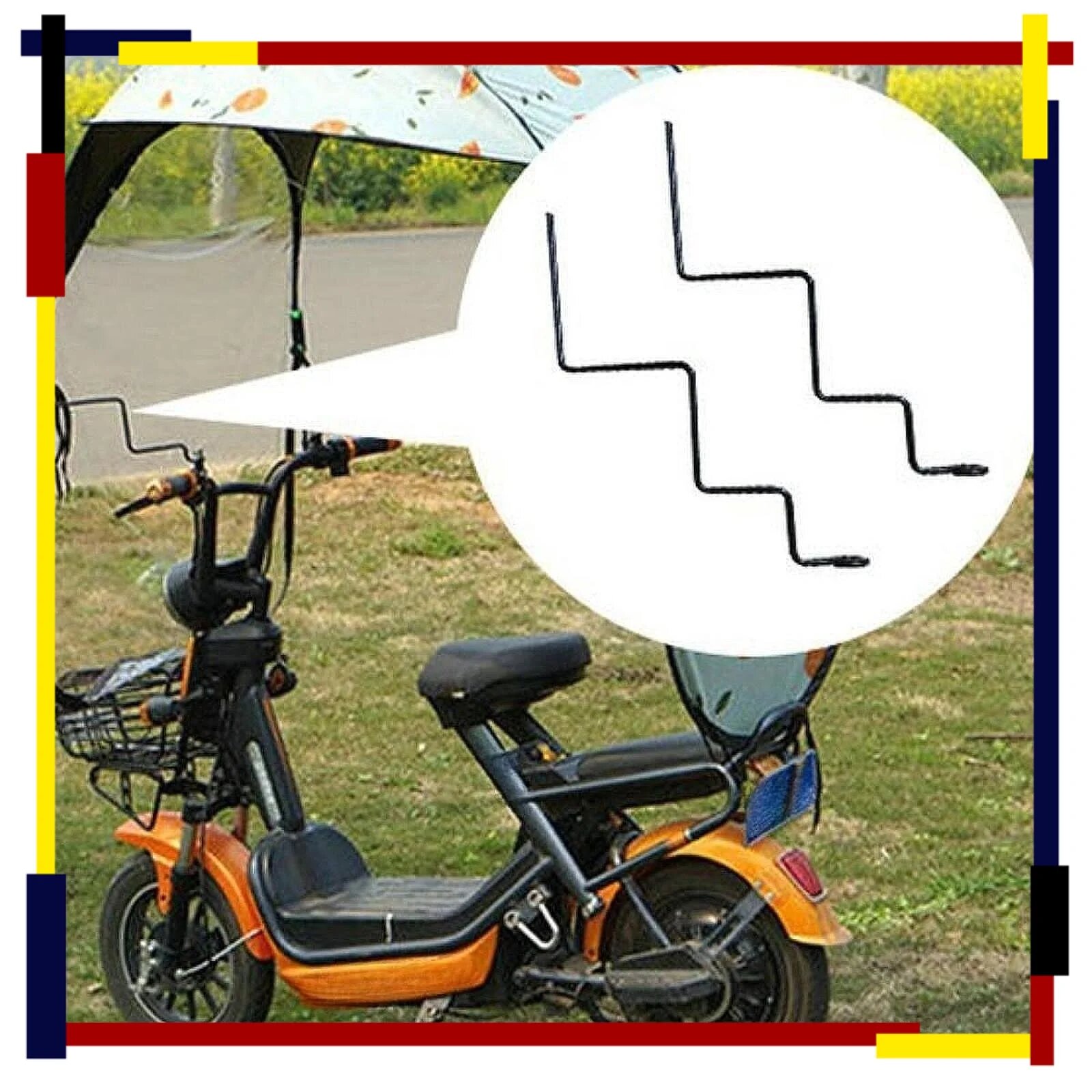 2 шт, кронштейн для пленки на лобовое стекло мотоцикла, легкий аксессуар для мотоцикла, крепление для скутера, кронштейн для.