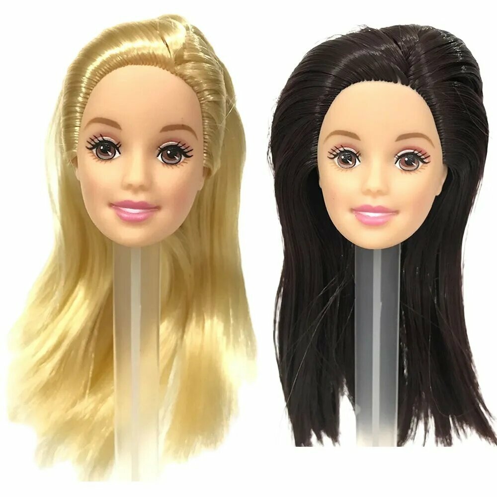 2 Части Головы куклы длиной 29 см для аксессуаров для куклы Барби