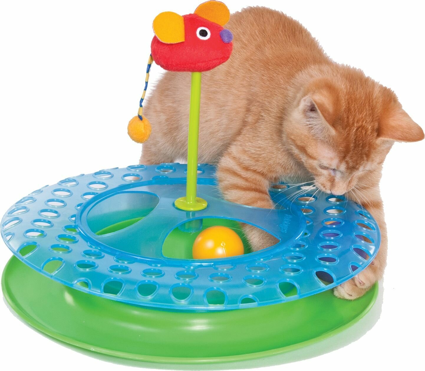 Игрушка для кошек Petstages Трек Мячик II
