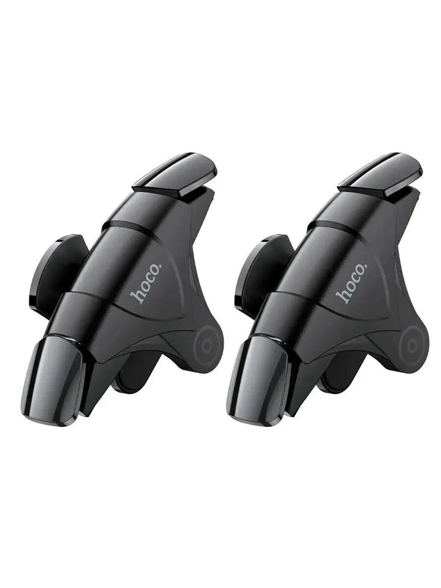 Триггеры для смартфона Hoco GM5, серый металлик / игровой держатель (геймпад) для телефона