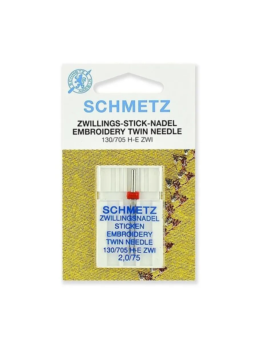 Иглы для бытовых швейных машин Schmetz 130/705H-E №75