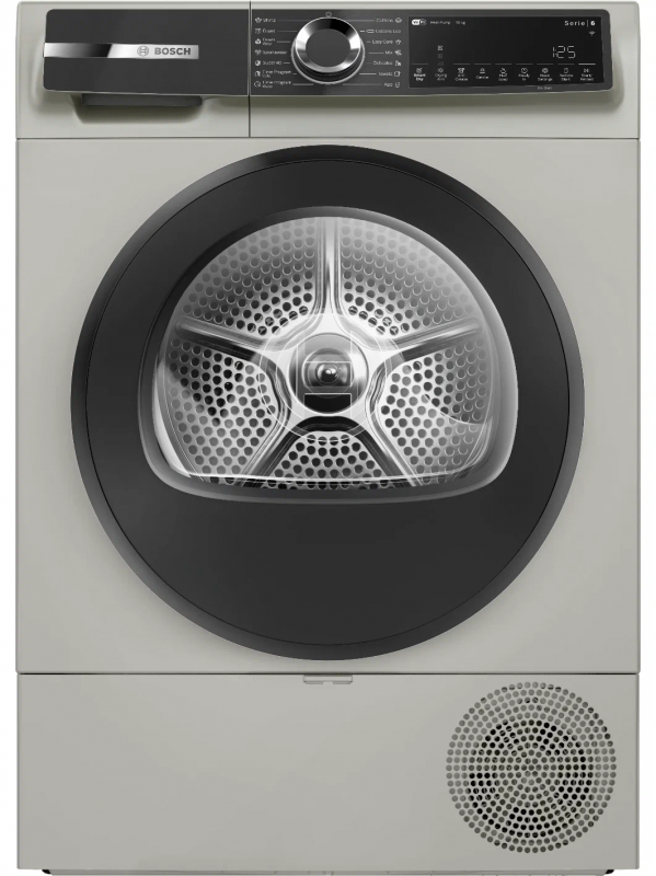 Сушильная машина Bosch Serie 6 WQK2521XME, серебристый/черный