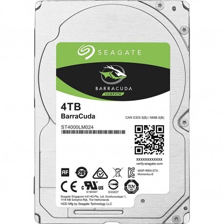 Жесткий диск Seagate BarraCuda 4Tb (ST4000LM024)