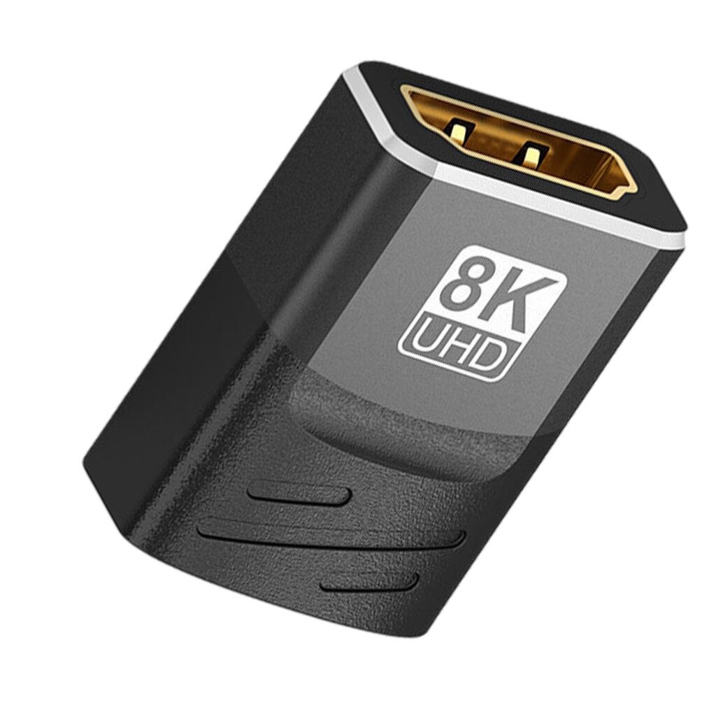 Конвертер интерфейса hdmi adapter 8K HD-прямой переходник от женщины к женщине