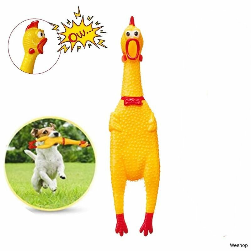 Кричащие куриные игрушки, с инструментами звуковой декомпресси,16cm