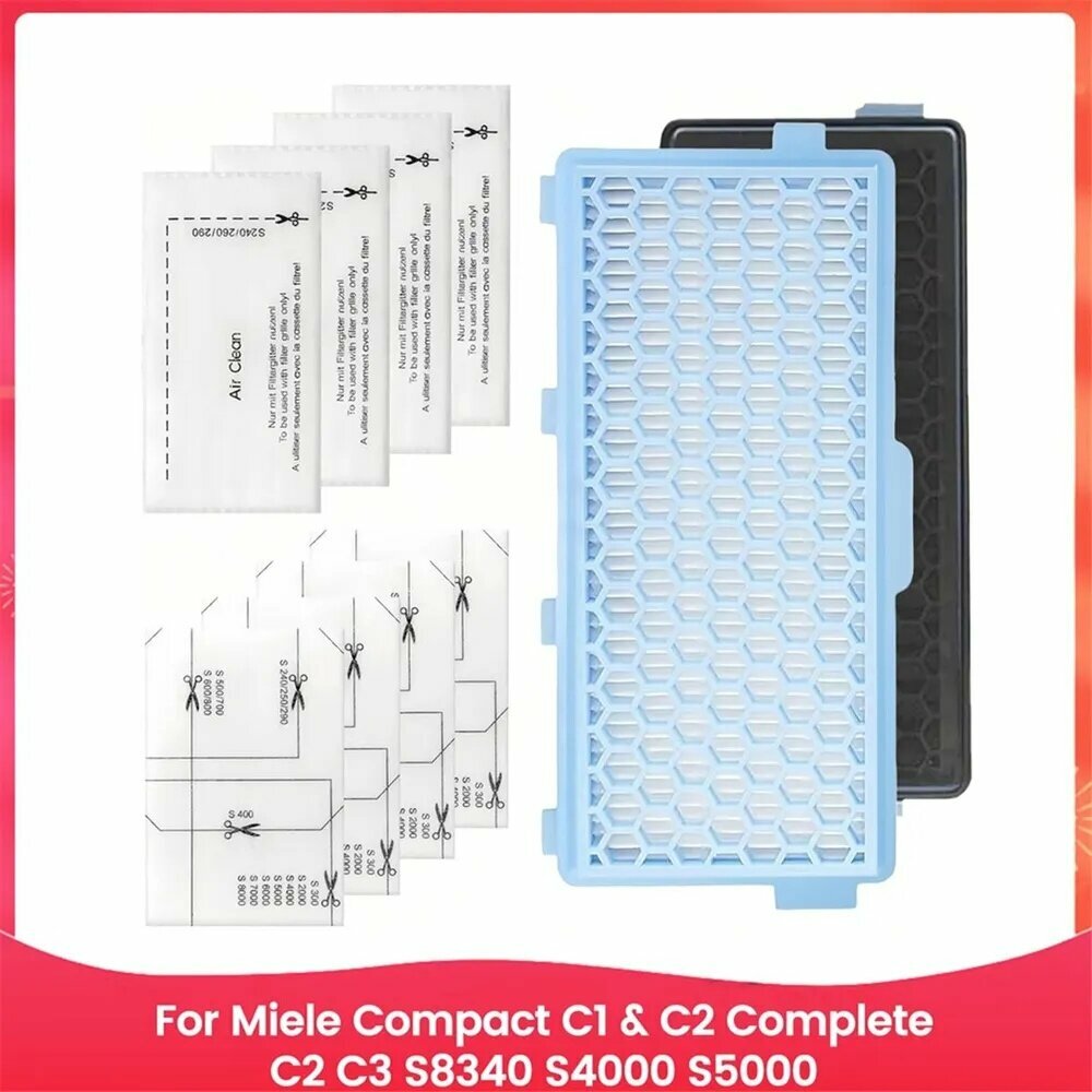 Фильтры Для Пылесосов И Моторные Фильтры Для Miele Compact C1 И C2,