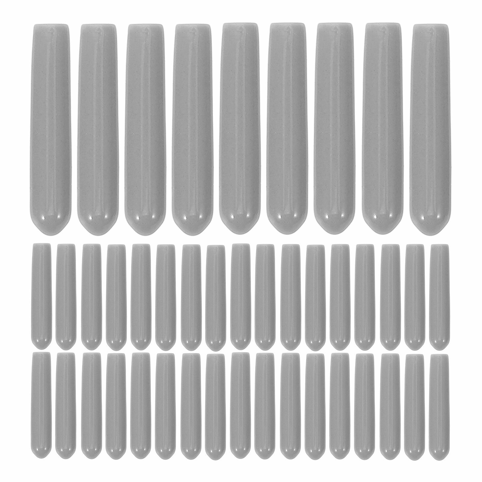 100 Штук Крышки Для Решетки Посудомоечной Машины Защитные Крышки Серого Цвета 3.00X0.50X0.50Cm