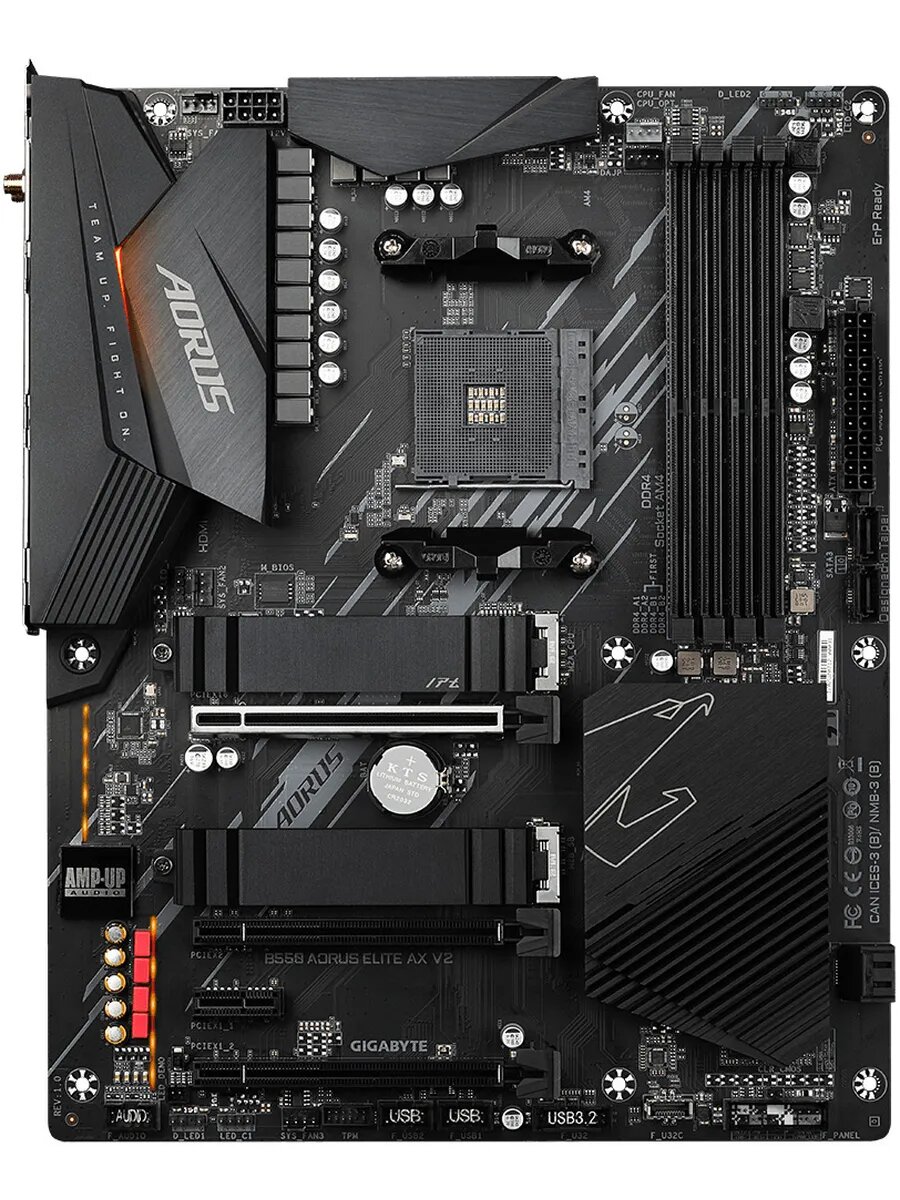 Материнская плата B550 AORUS Elite AX V2 - AM4, DDR4