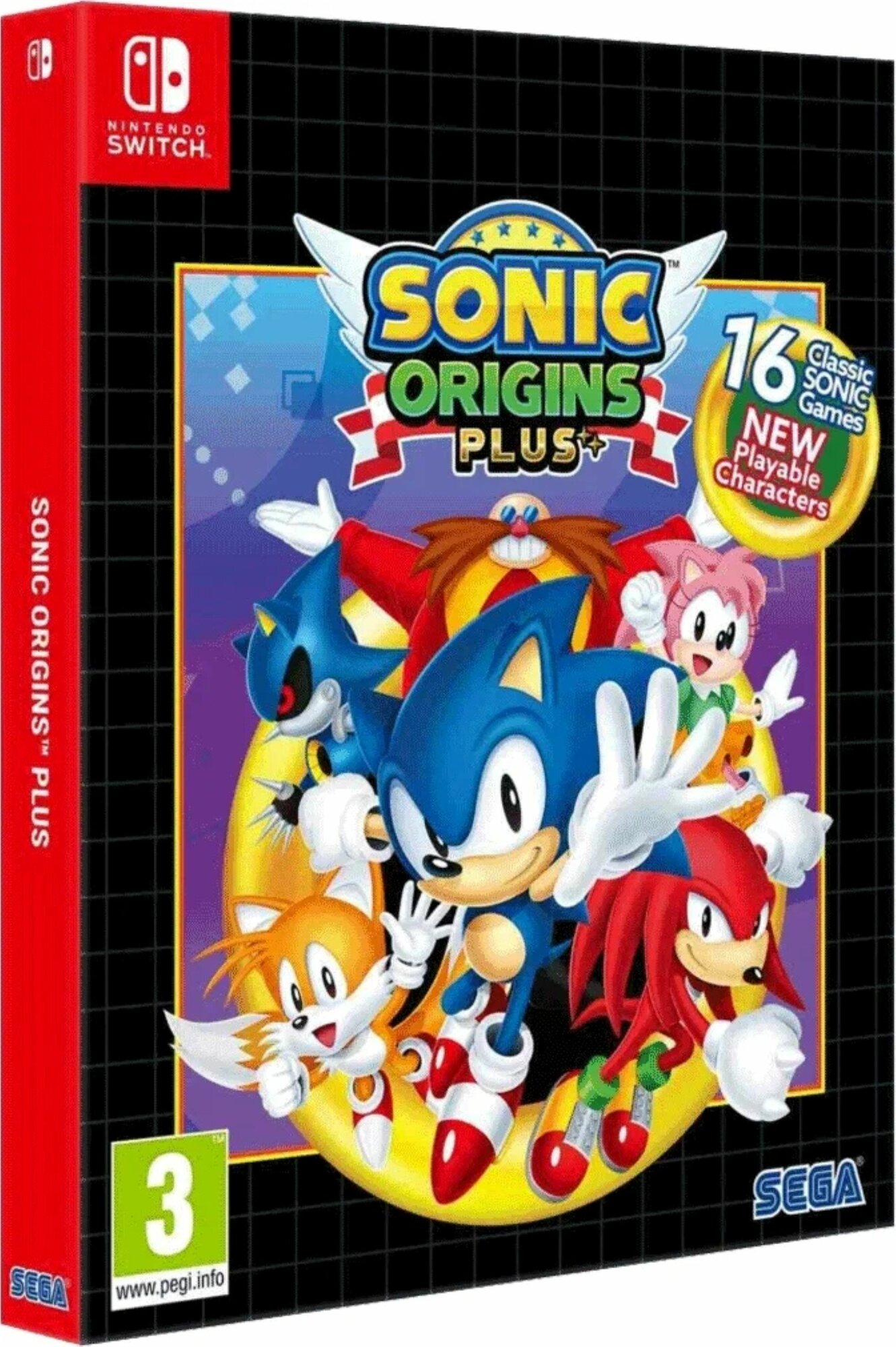 Sonic Origins Plus (русские субтитры) (Nintendo Switch) + Artbook