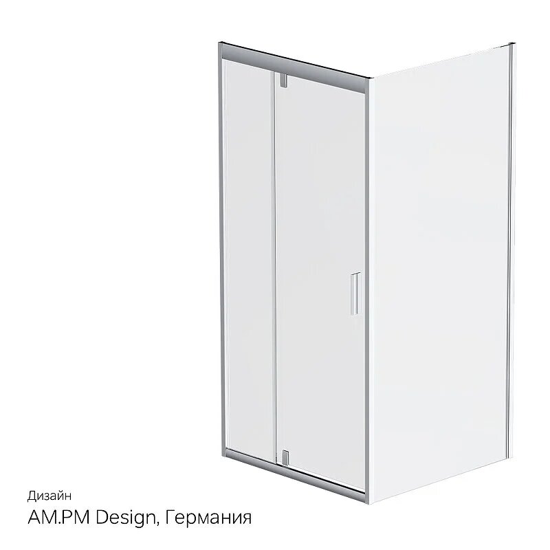Душевой уголок (90х90) Am.Pm Gem W90G-404-9090-MT хром