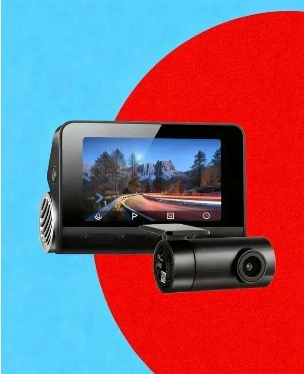 Видеорегистратор 70mai Dash Cam 4K A810 + камера заднего вида RC12 (A810-2)