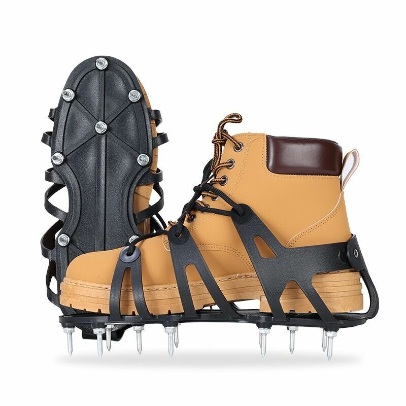 Новые эпоксидные самовыравнивающиеся шипы, противоскользящие садовые газонные цементные самовыравнивающиеся подошвы, инструменты для строительства и покраски пола