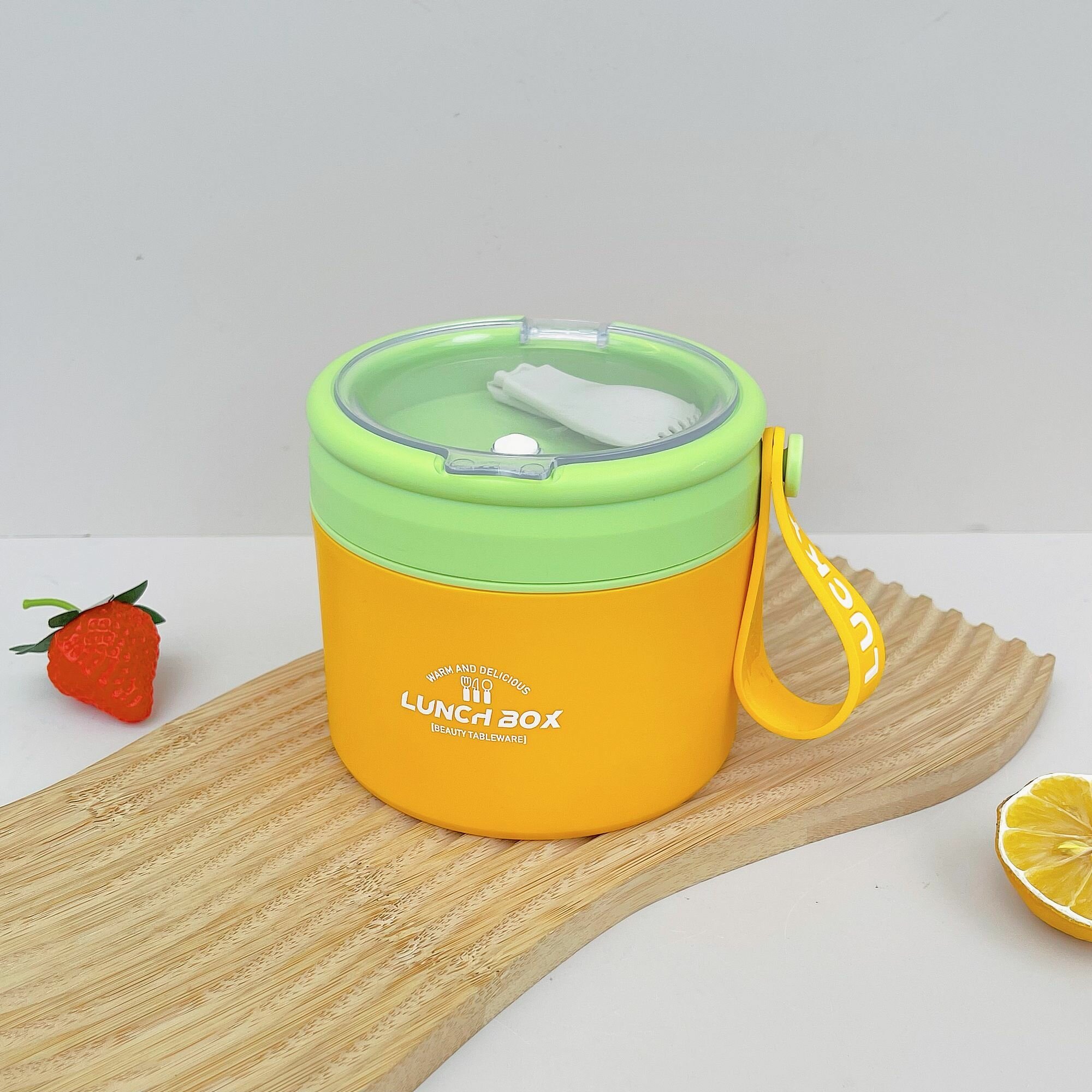 Чашка для завтрака в японском стиле, 316L нержавеющая сталь, портативная дорожная миска, безопасная для микроволновки, набор посуды