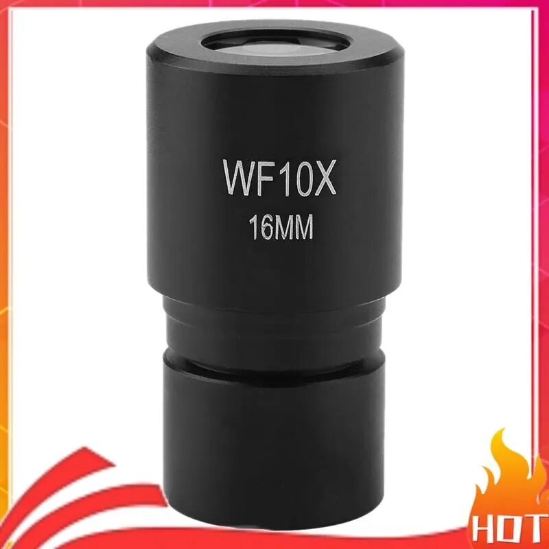 (A I D G) Линзы окуляра микроскопа, -R001 WF10X 16 мм Окуляр совместим с биологического микроскопа Окулярное крепление 23,2 со шкалой 0,1