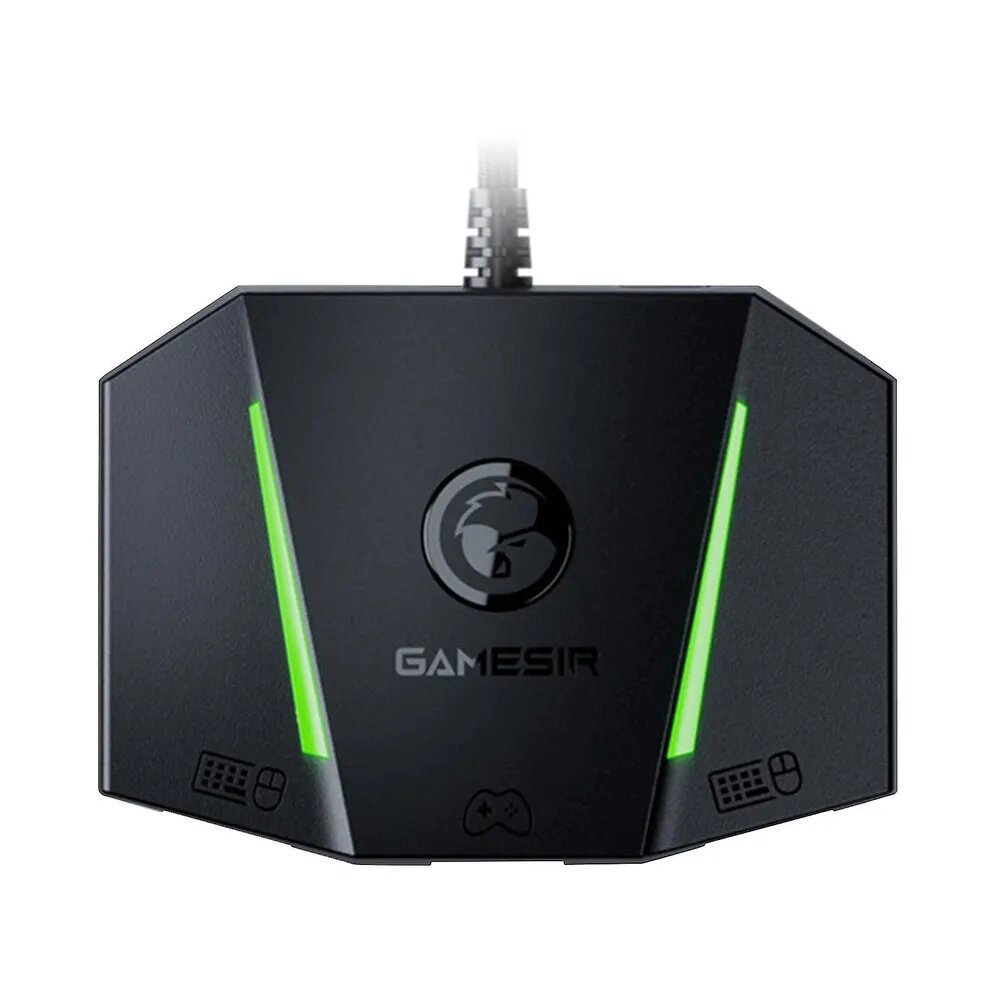 Адаптер Контроллер Клавиатура Vx Aimbox Конвертер для Ps4, совместимый с Xbox One, Xbox Series X/S, PlayStation 5, Nintendo Switch, материал ABS, проводное соединение, Bluetooth 5.0, без встроенного