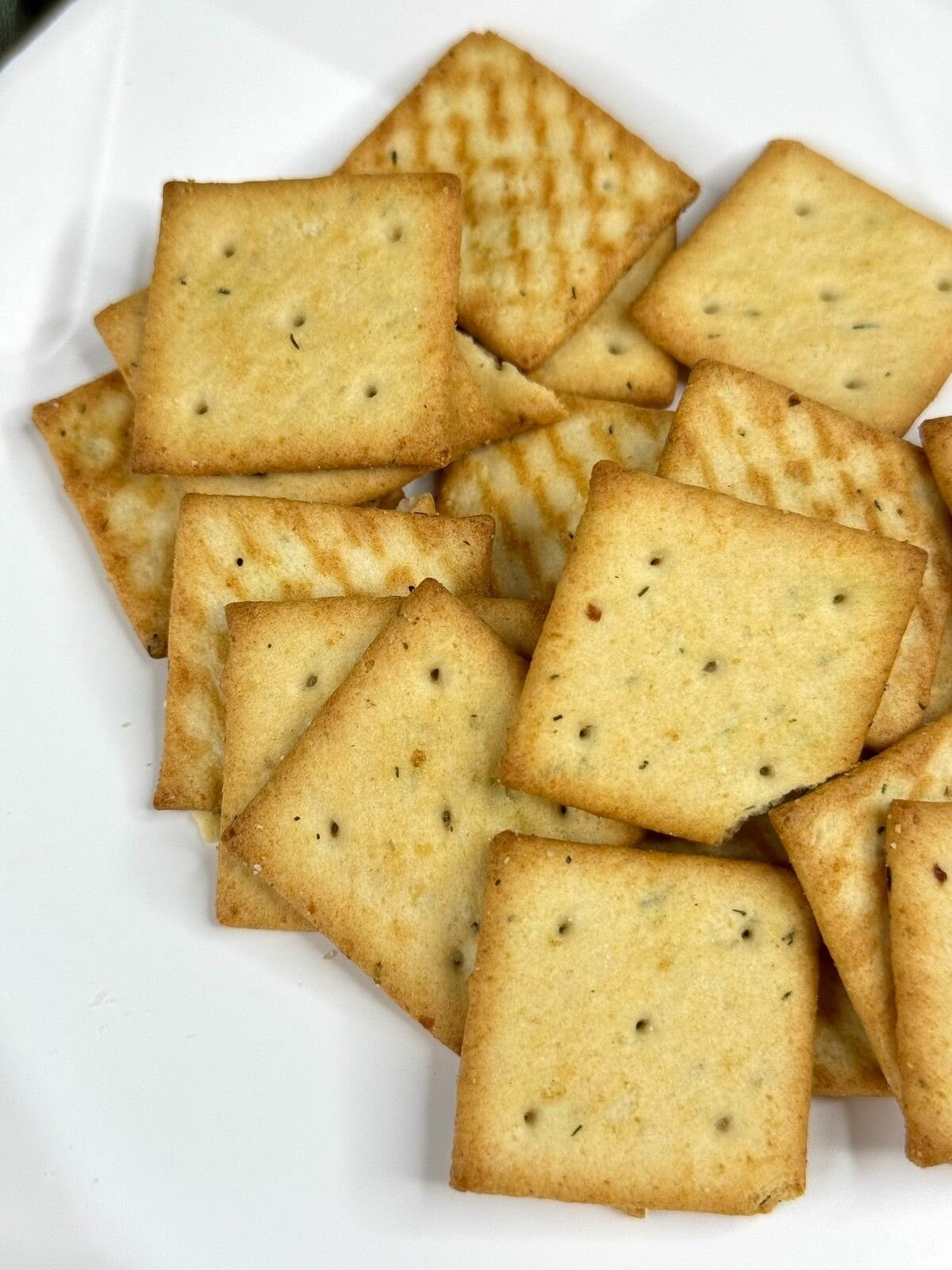 Печенье из печи крекер картофельный с зеленью 180гр