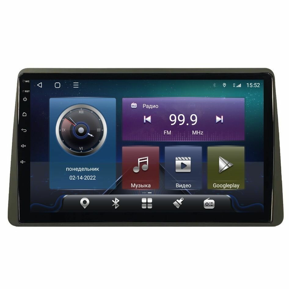 Магнитола CRS-300 Renault Duster 3 2021-2023 с Android 13, Процессор 8 ядер, Память 6+128Gb, Carplay, DSP, 4G(Sim)