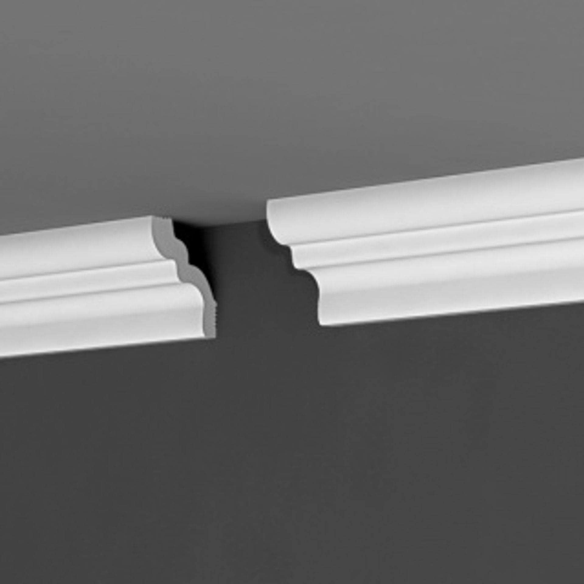 Плинтус потолочный Де-Багет П 02 40/50 *