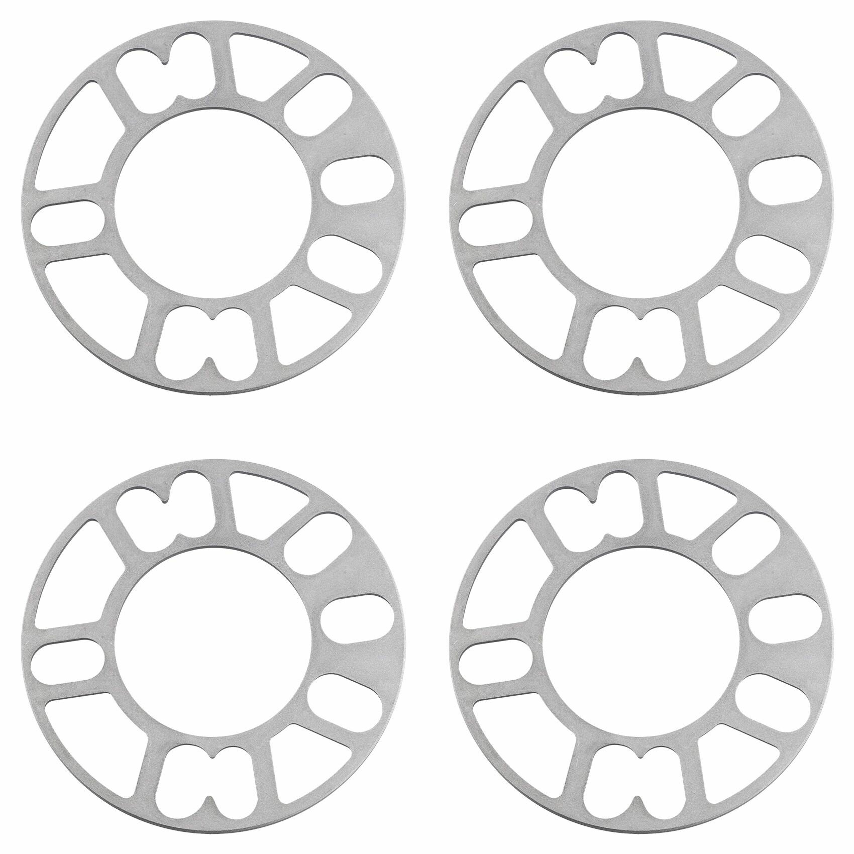 4 шт. Колесные проставки 5 мм для 4X100 4X114.3 5X100 5X108 5X114.3 5X120