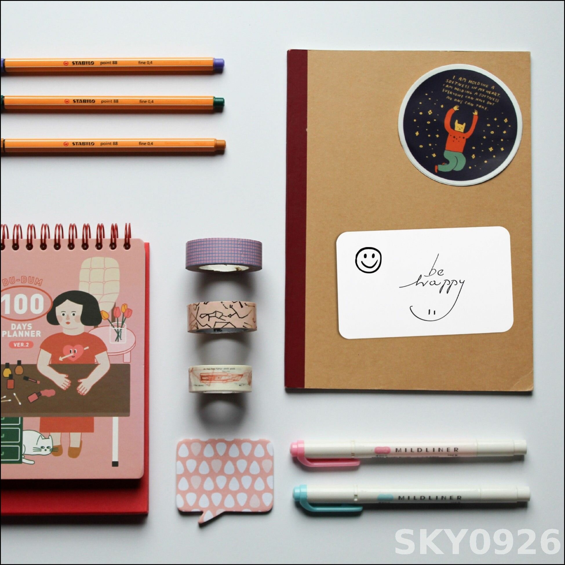 Пустые карточки для сообщений - 100 шт, рисованные карточки для заметок, пустые визитки