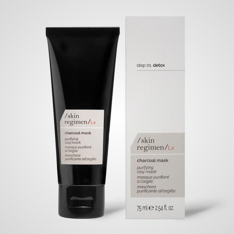 Очищающая маска с чёрной глиной и бамбуковым углём SKIN REGIMEN LX 75 мл COMFORT ZONE SKIN REGIMEN LX Bamboo Chrc Mask Маска 75 мл