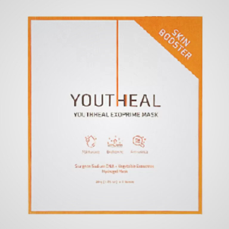 Гидрогелевая маска с двойным пдрн и двойными экзосомами 1*30 гр YOUTHHEAL Exoprime Mask Маска 1*30 гр