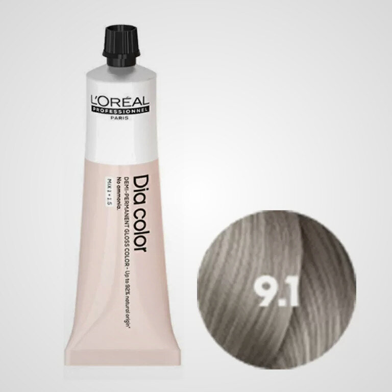 Краска для волос Dia Color 9.1 60 мл L'Oreal Professionnel Dia Color Краска 60 мл