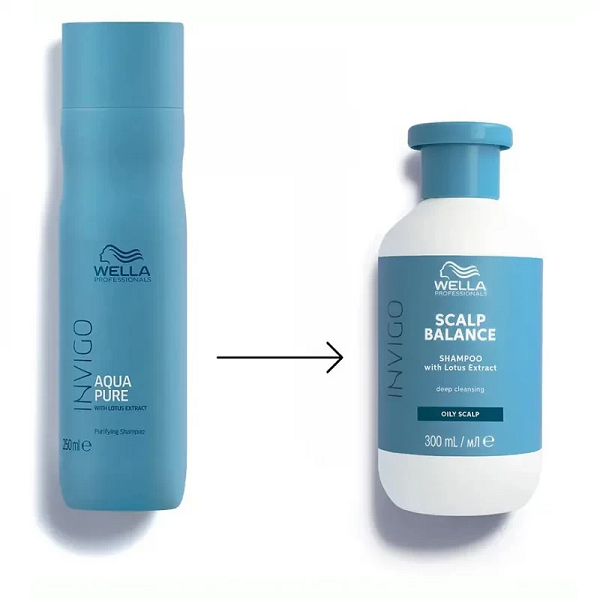 Wella Invigo Balance Aqua Pure Shampoo - Очищающий шампунь 250 мл