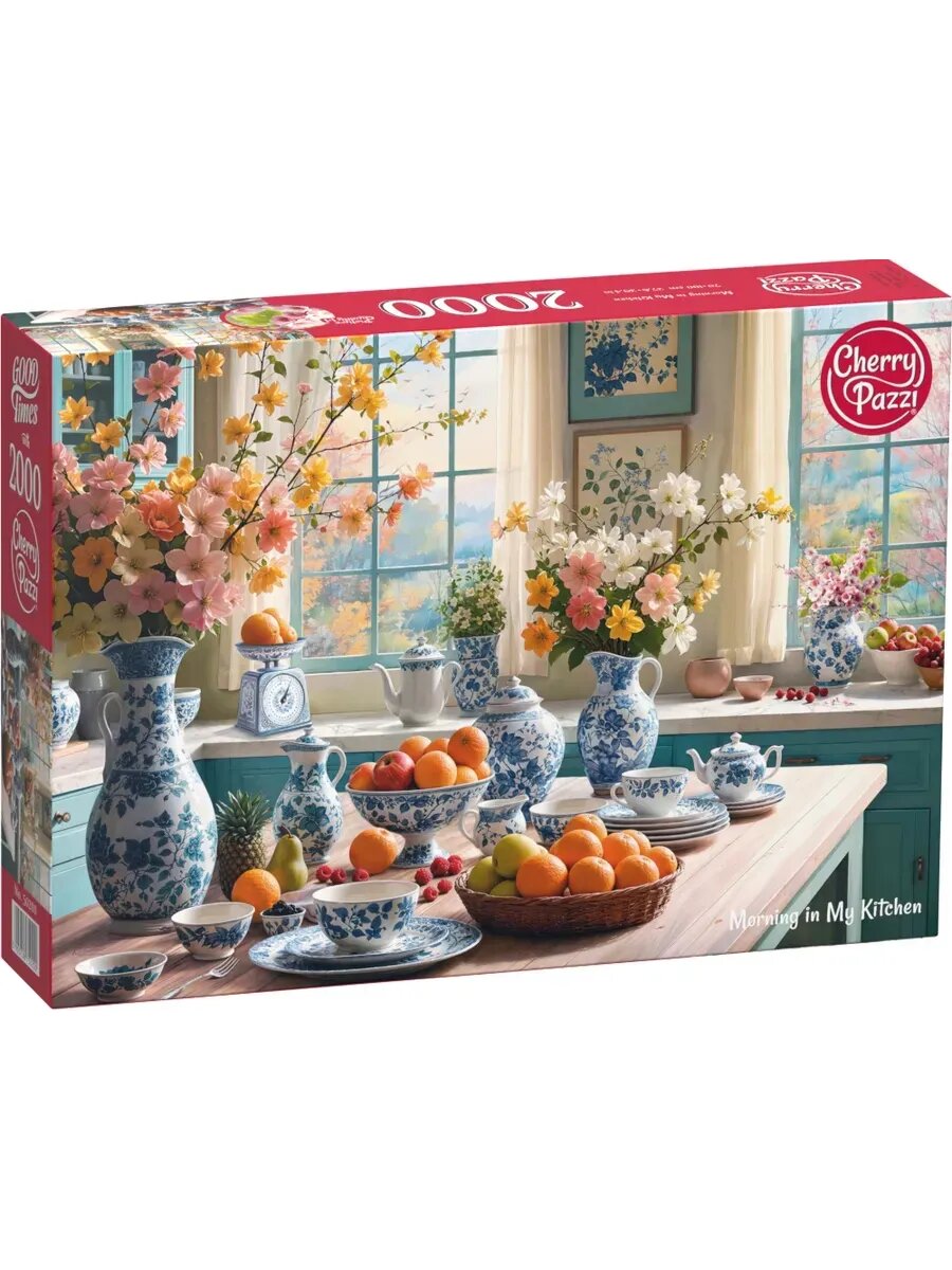 Пазлы для взрослых 2000 элементов Утро на моей кухне