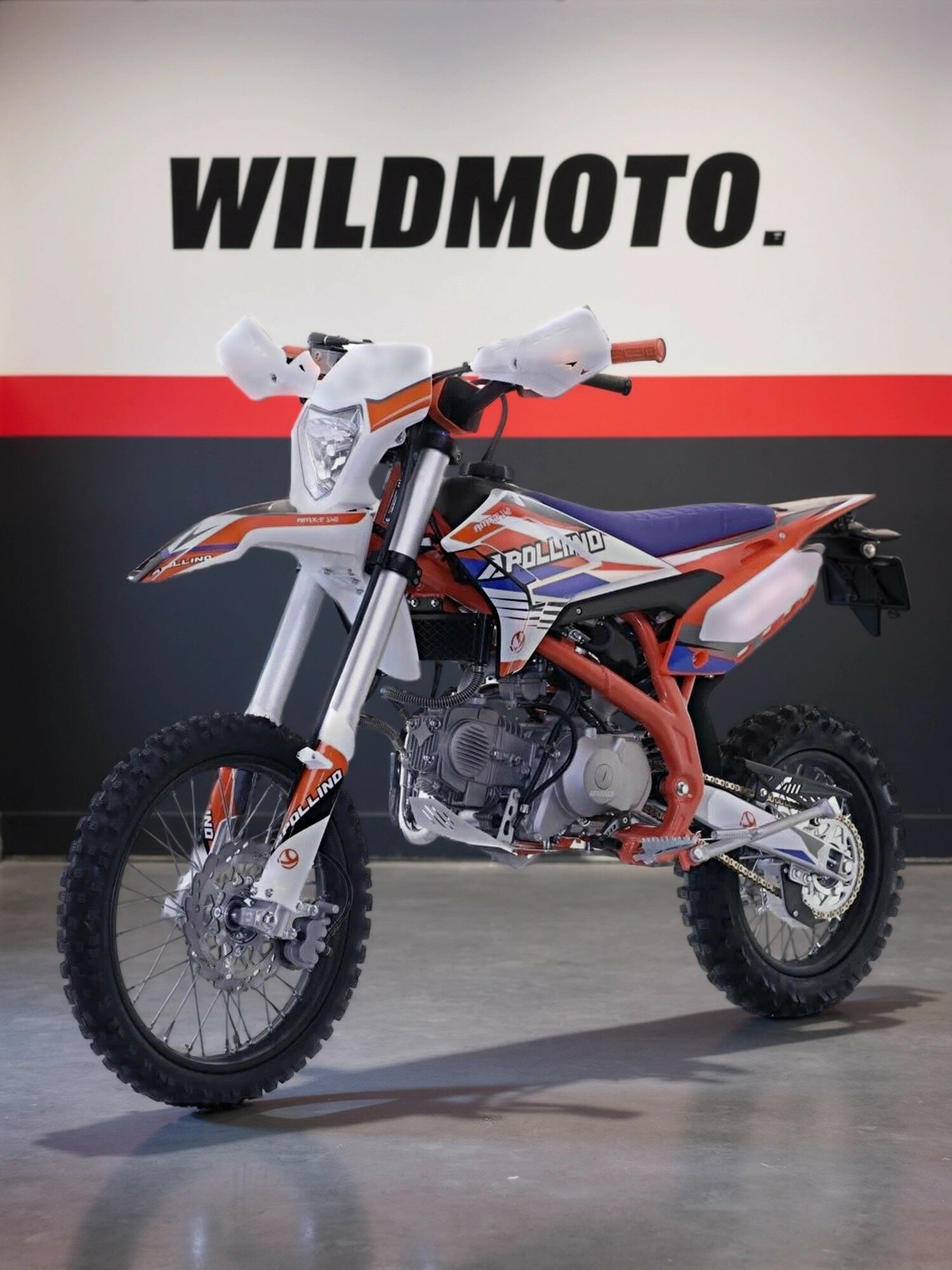 Питбайк Yacota Apollino AMX-F, 140сс, 4-тактный, с электростартером