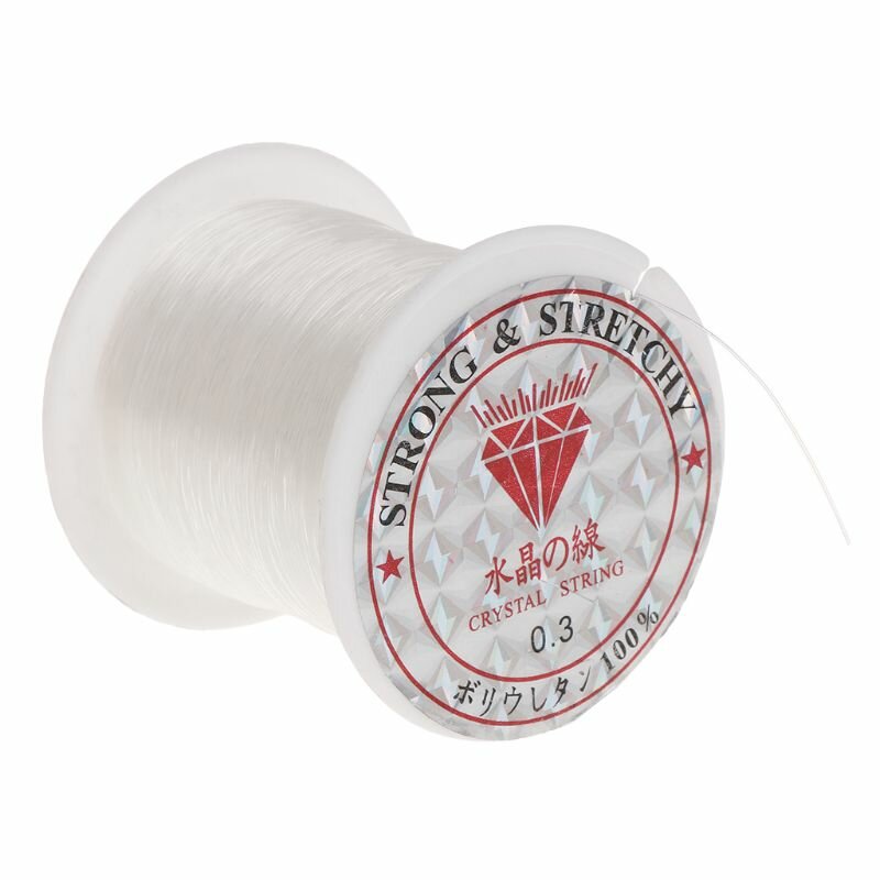 Прозрачная Проволока 328 футов Невидимая Подвесная Леска Прочная Хрустальная Веревка для Аквариума, Связывающая Мохом Рыб для Аквариума, Плавающее Украшение